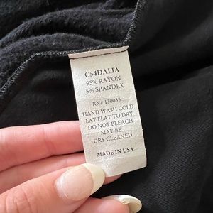 capote collection | Sweaters | Capote Collection Solid Black Open ...